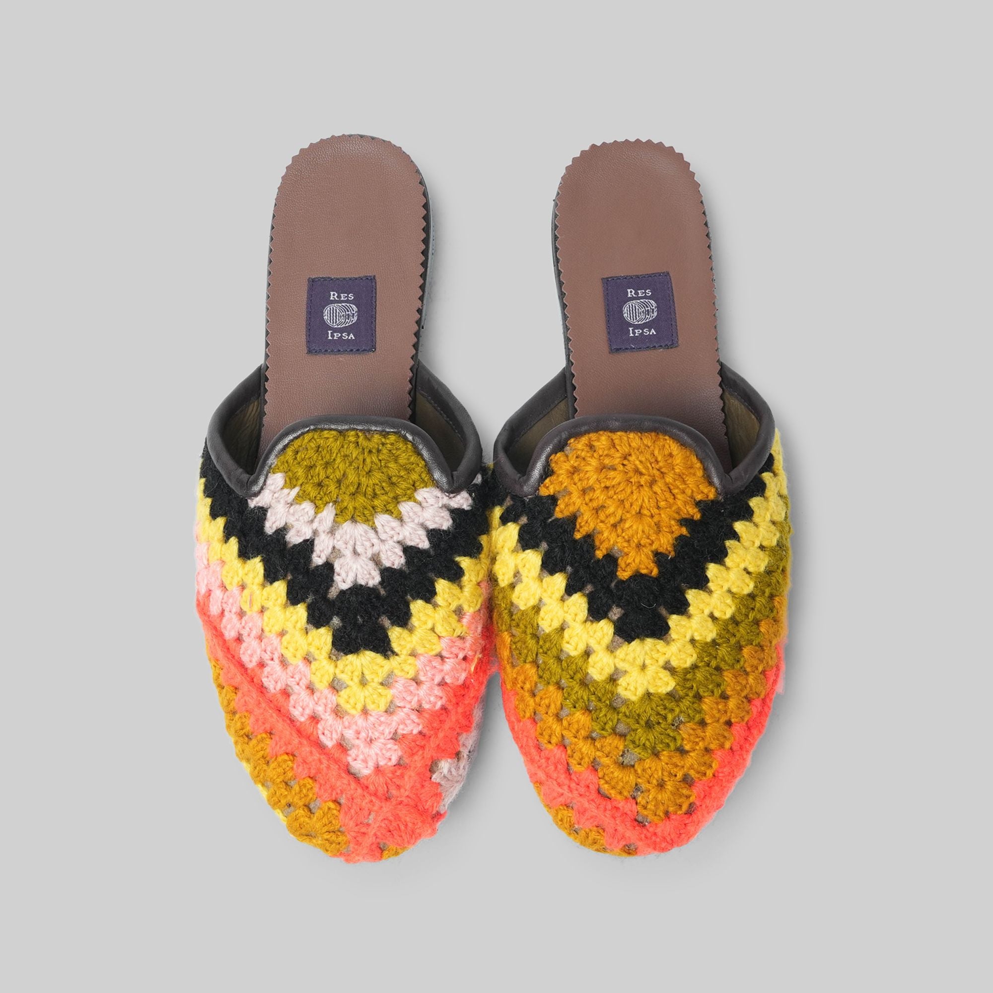 Men's Crochet Mules – RES IPSA EU